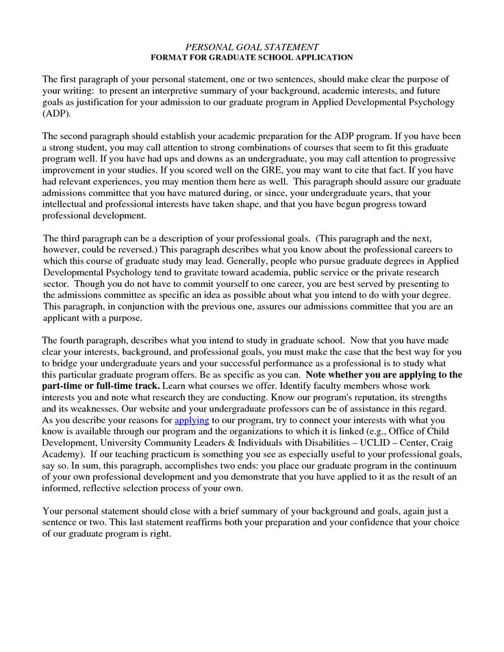 Writing A Personal Statement For Grad School Custom Writing Company