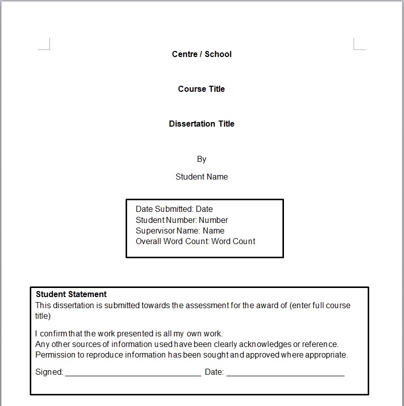 Layout Of A Dissertation Top Rated Writing Company