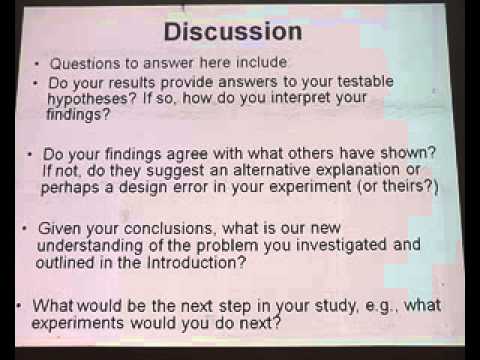 Writing A Scientific Discussion | Custom Writing Website